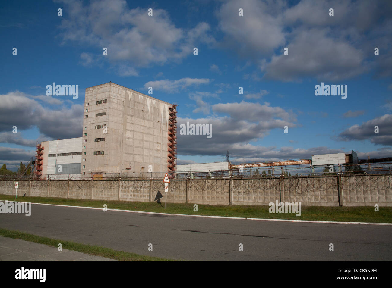 Area and buildings around the Chernobyl Nuclear Power Plant Chernobyl ...