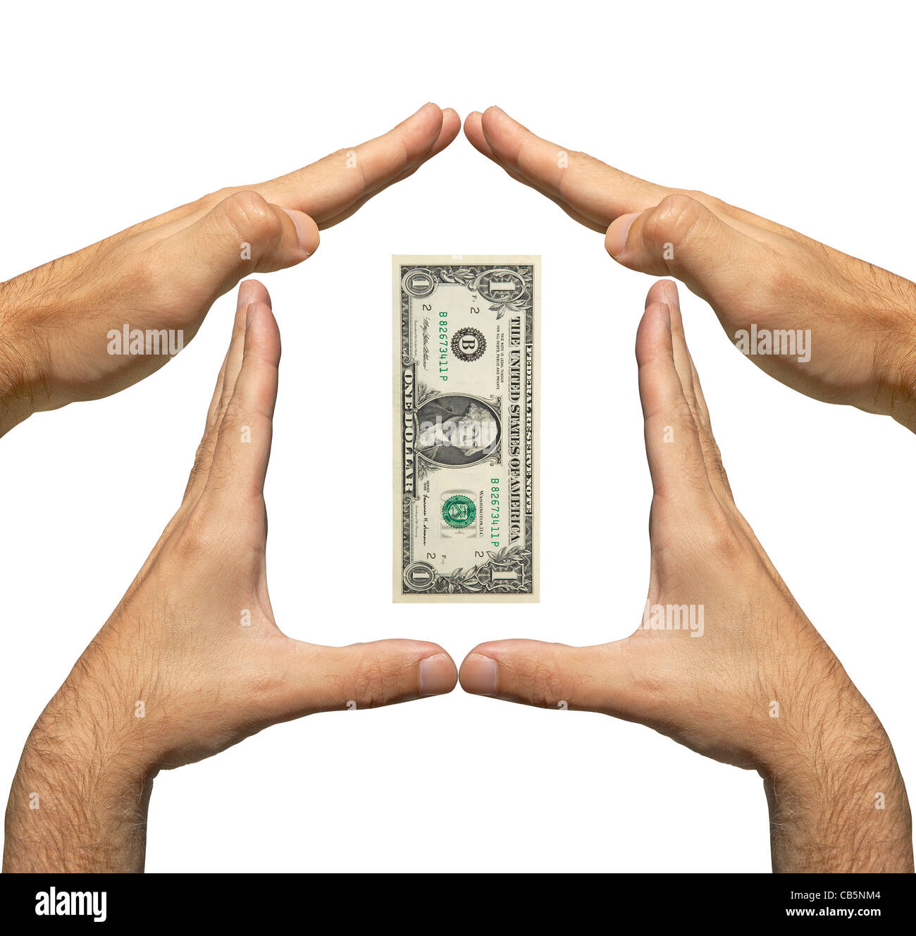 Bank building money Cut Out Stock Images & Pictures - Alamy