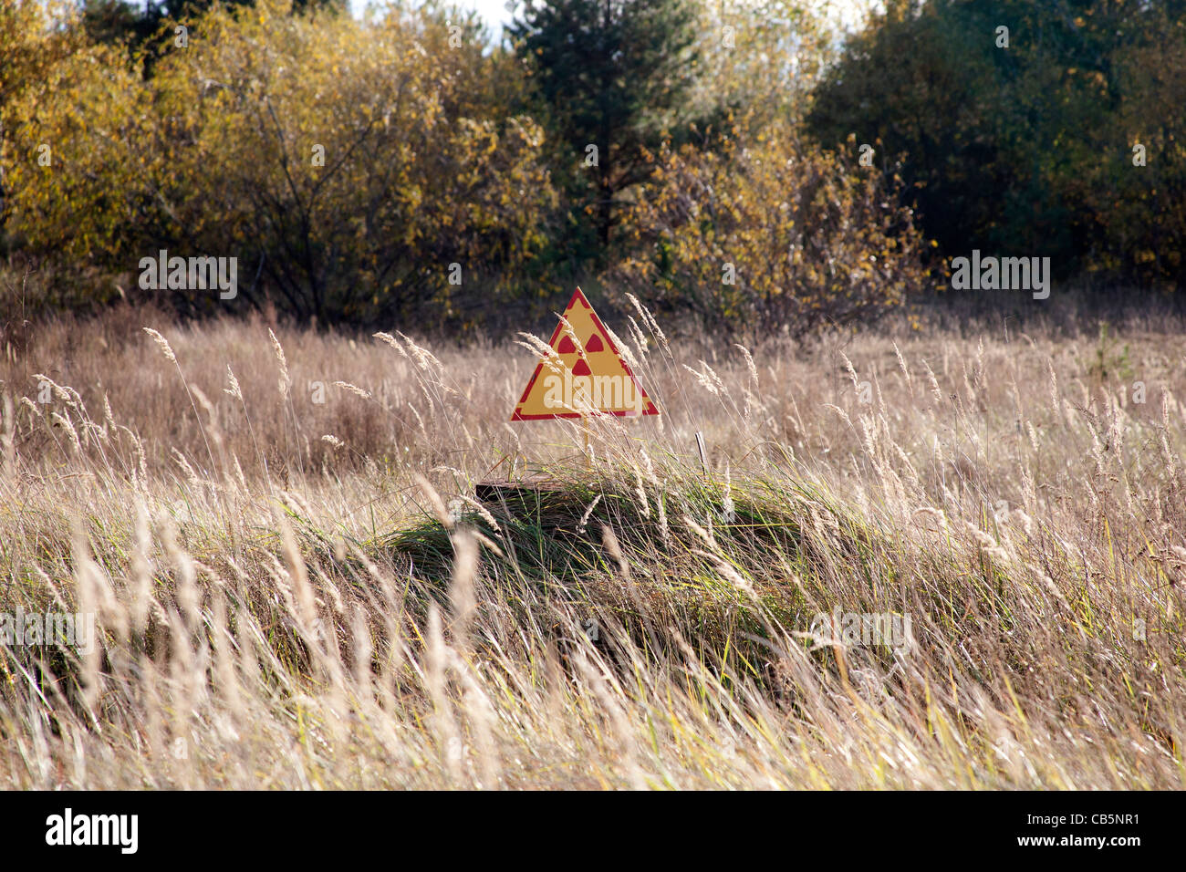 Chernobyl warning sign hi-res stock photography and images - Alamy