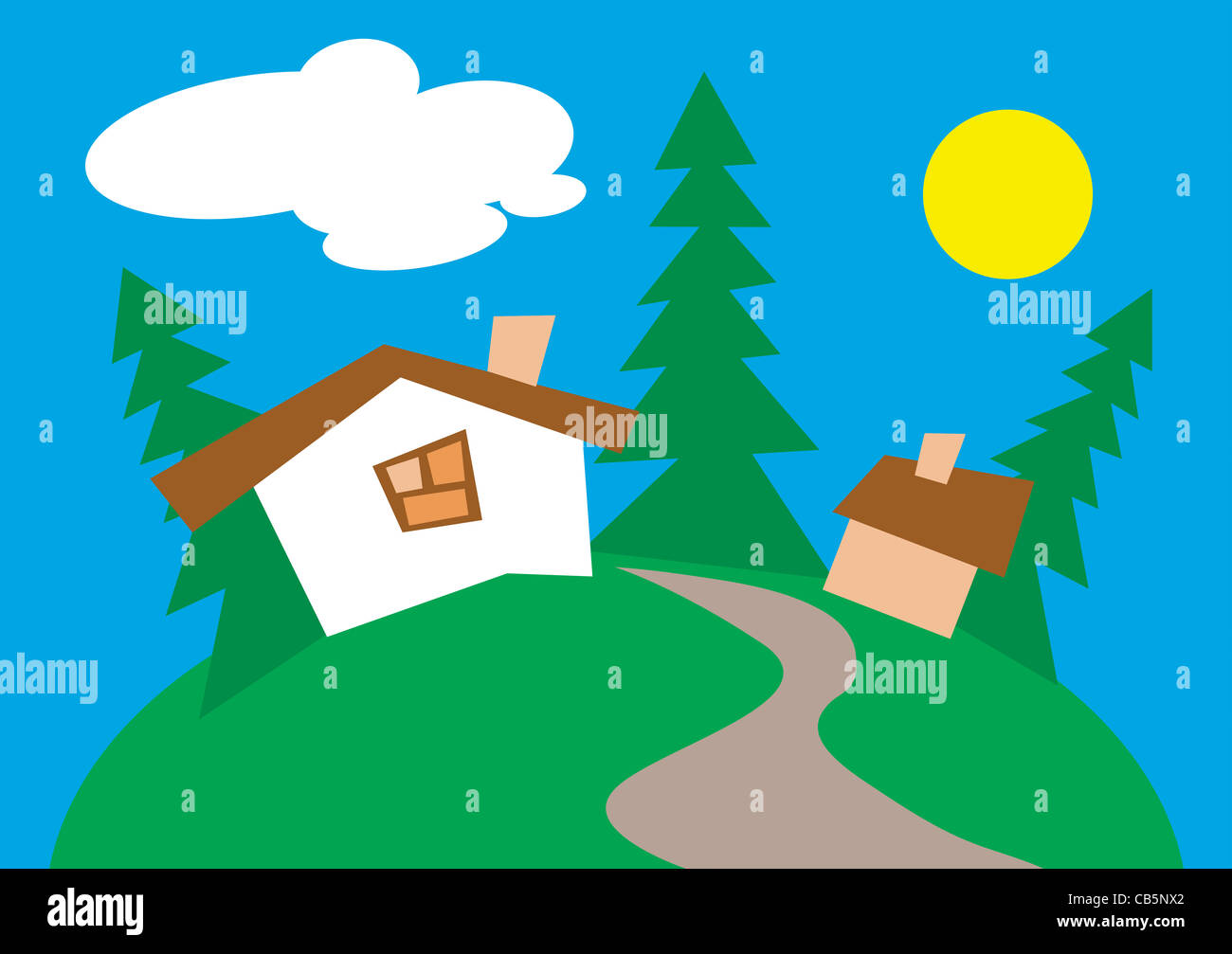 Bg tree country hi-res stock photography and images - Alamy