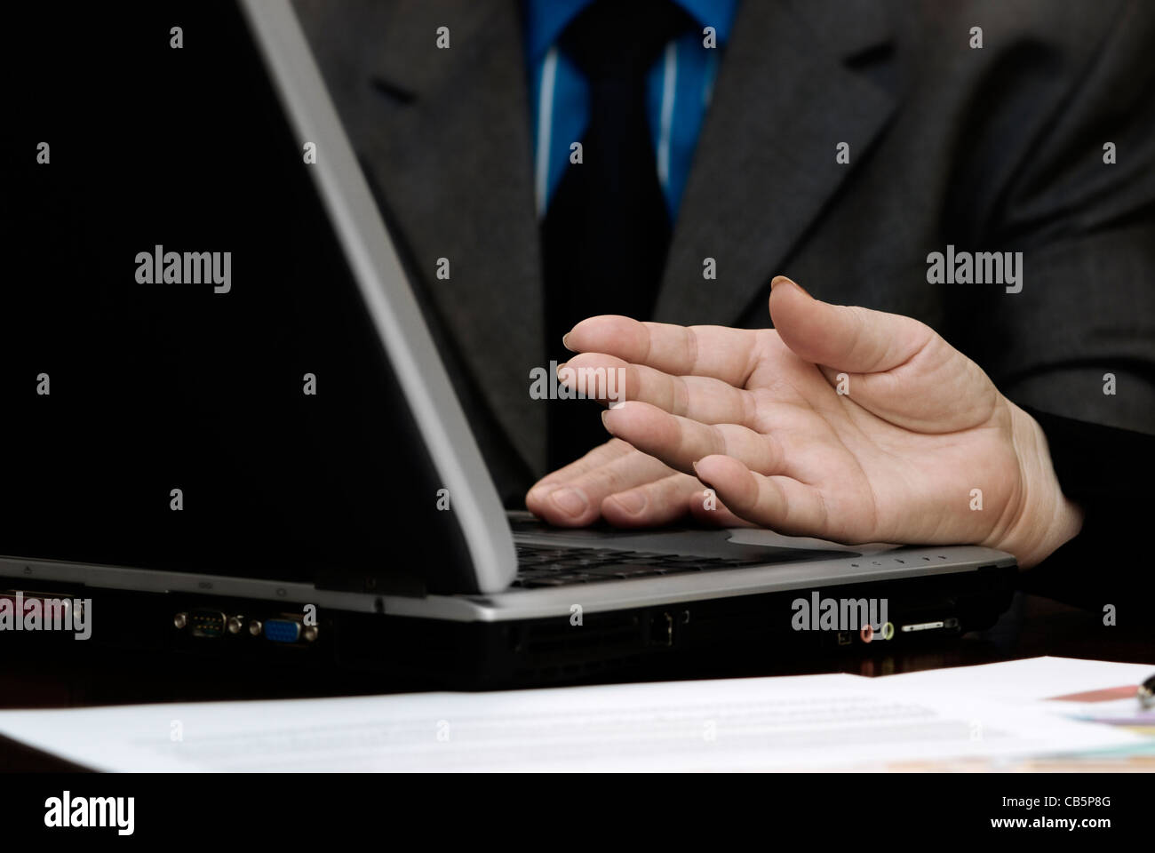 focus point on the hand ,special photo toned f/x Stock Photo - Alamy
