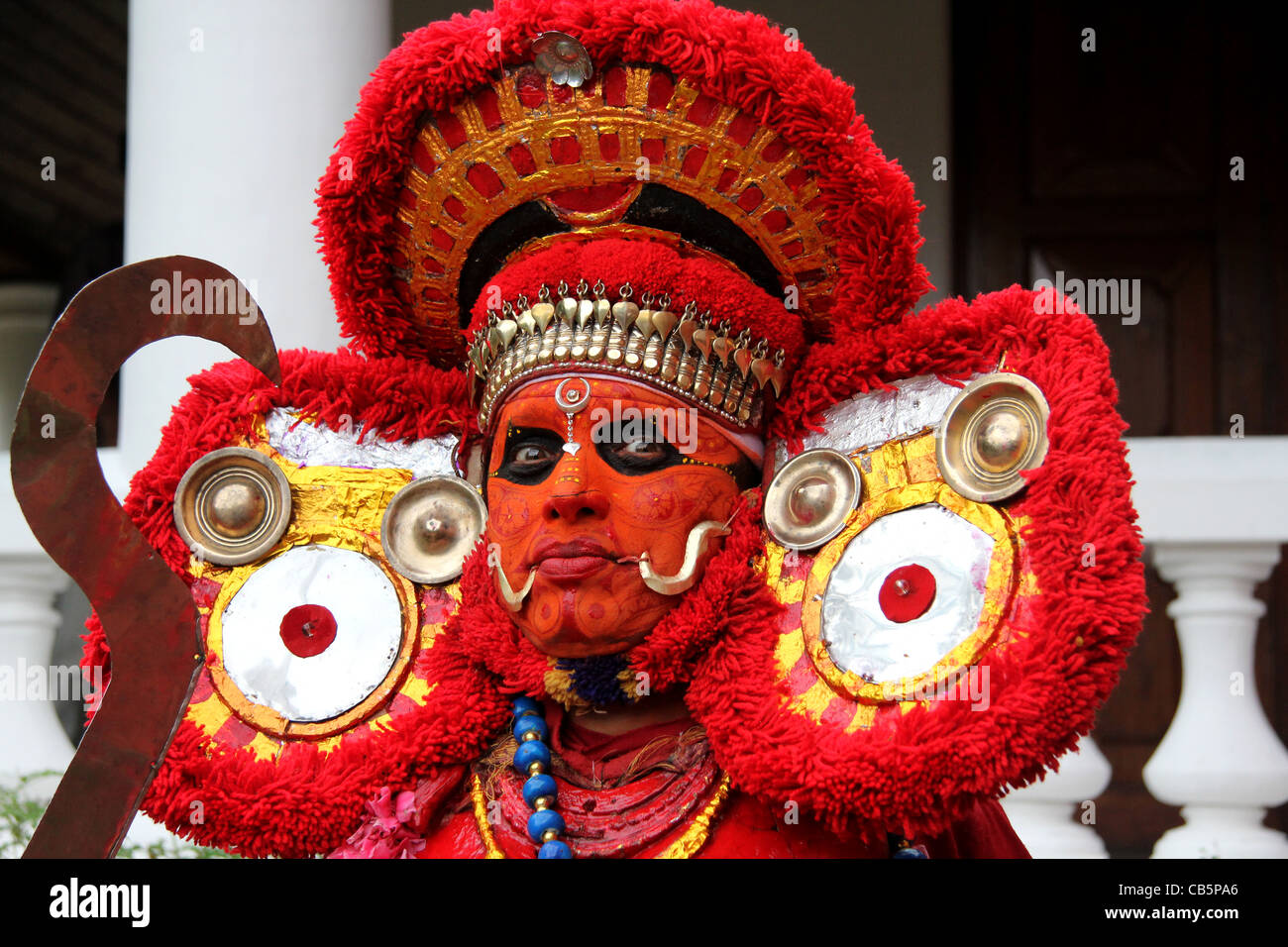 THEYYAM - BHAGAVATHY Stock Photo - Alamy