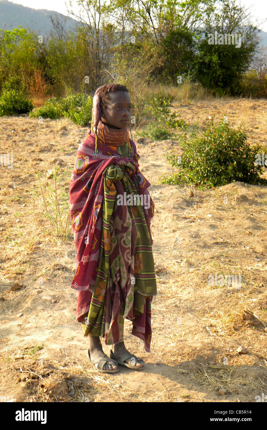 Mumuila tribe, Hungueria, Angola Stock Photo - Alamy