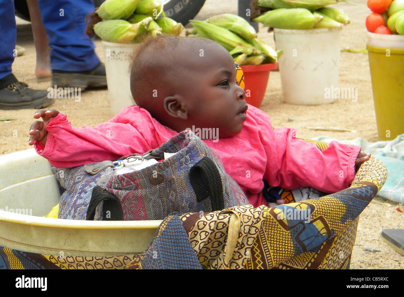 Child, Mocamedes, Angola Stock Photo - Alamy