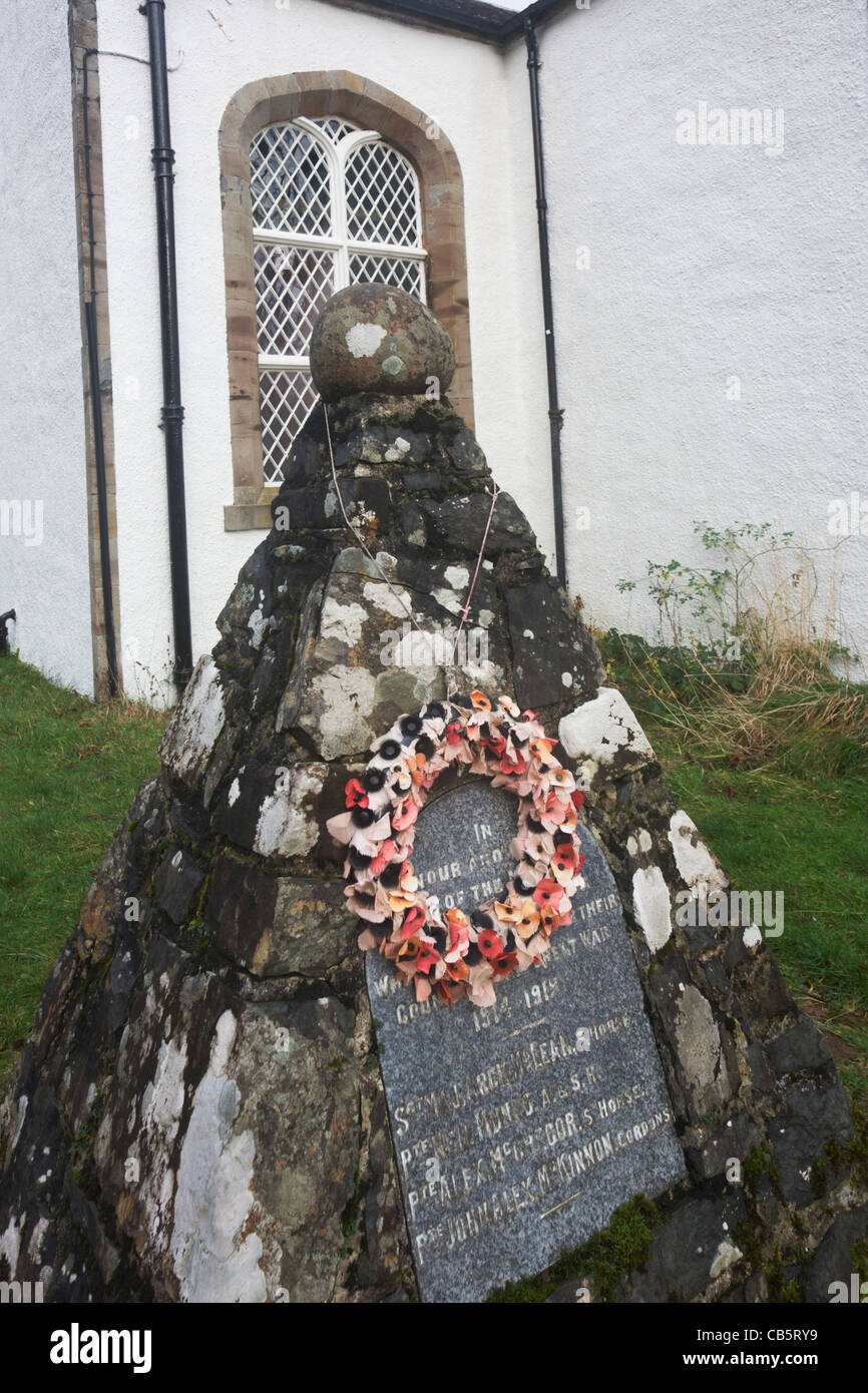 The Thomas Telford-designed church on Ulva, Isle of Mull, Scotland ...