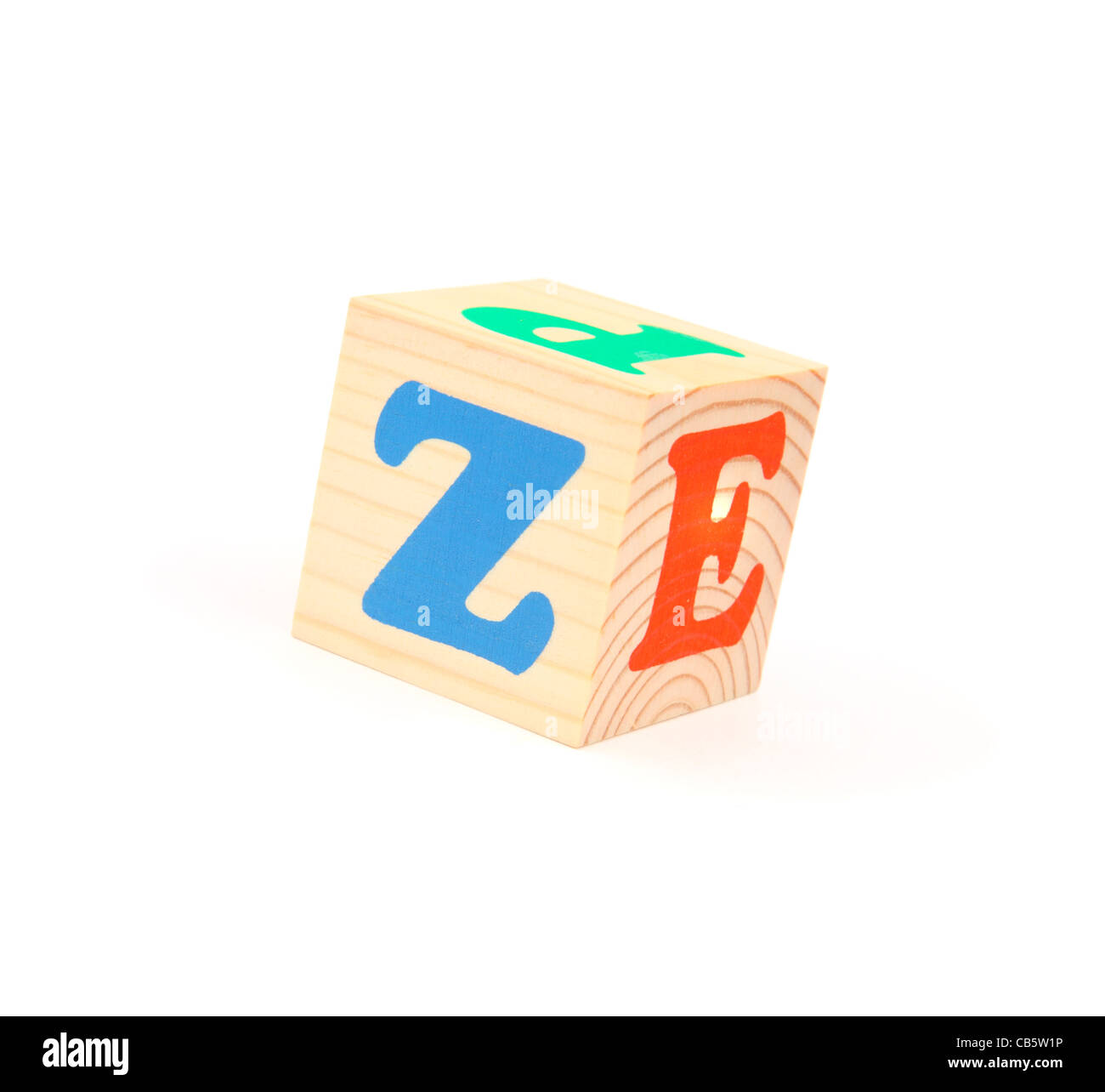 child brick with letter Z, isolated on white background Stock Photo - Alamy