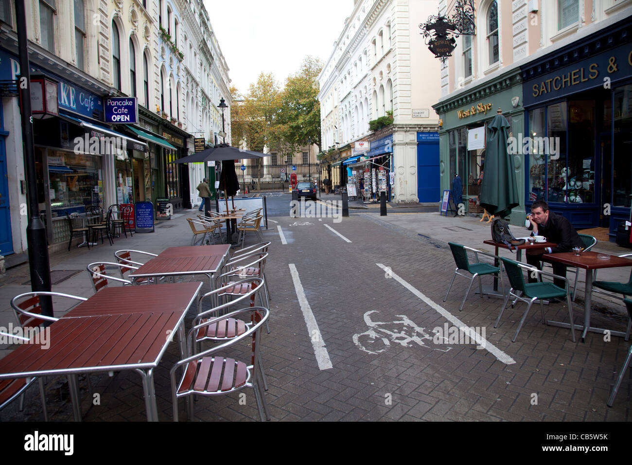 Museum Street leading to British Museum in the Background Stock Photo ...