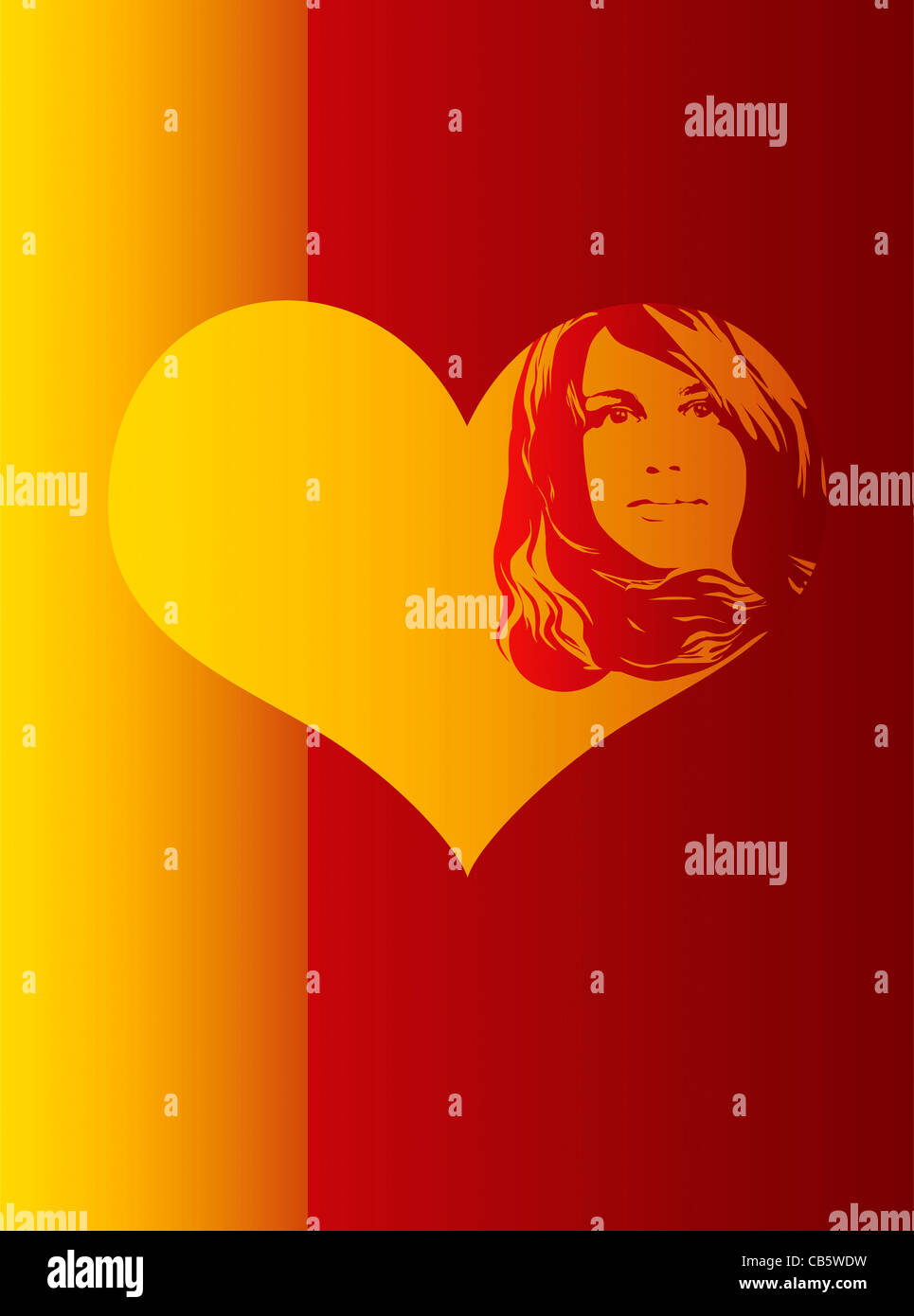 love concept with heart Stock Photo - Alamy