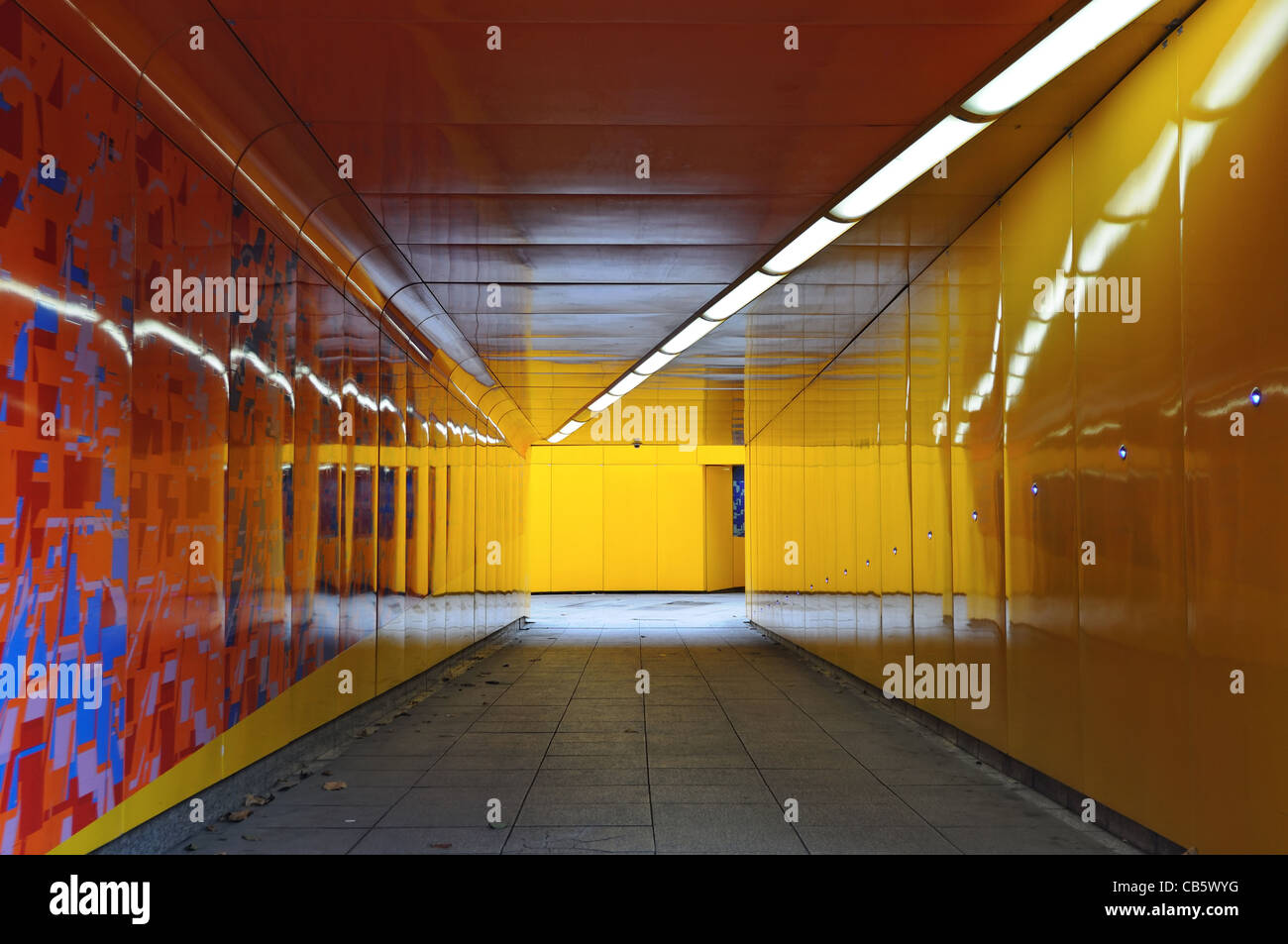 London: Pedestrian tunnel near Westway Stock Photo - Alamy