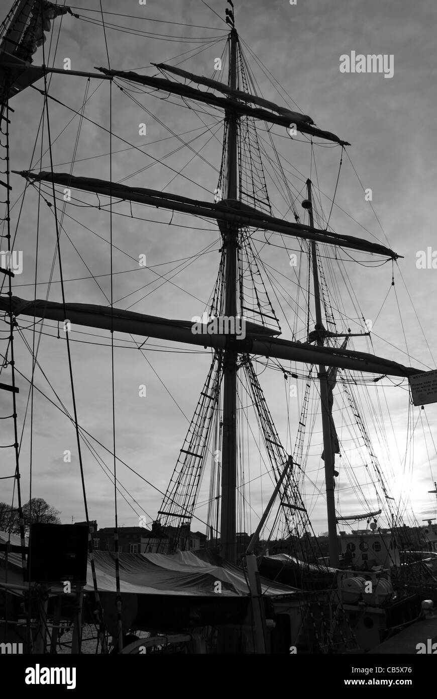 Wooden ships boats in Black and White Stock Photos & Images - Alamy