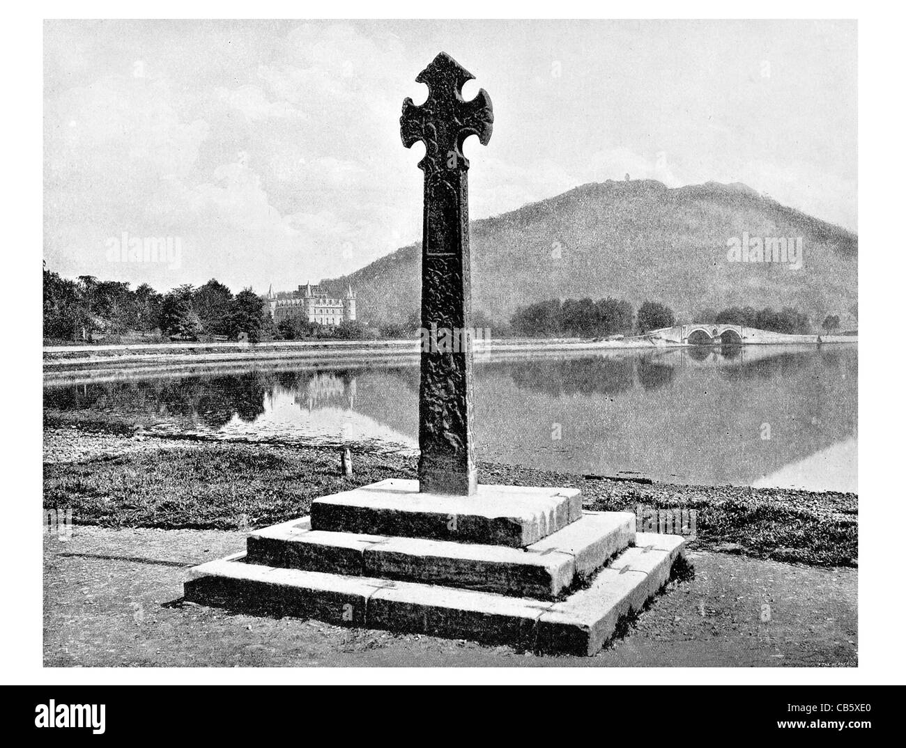 Celtic Inveraray Cross Castle Argyll Scotland Duke Argyll Category A ...