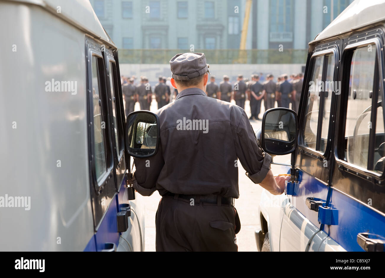 Russian service man hi-res stock photography and images - Alamy