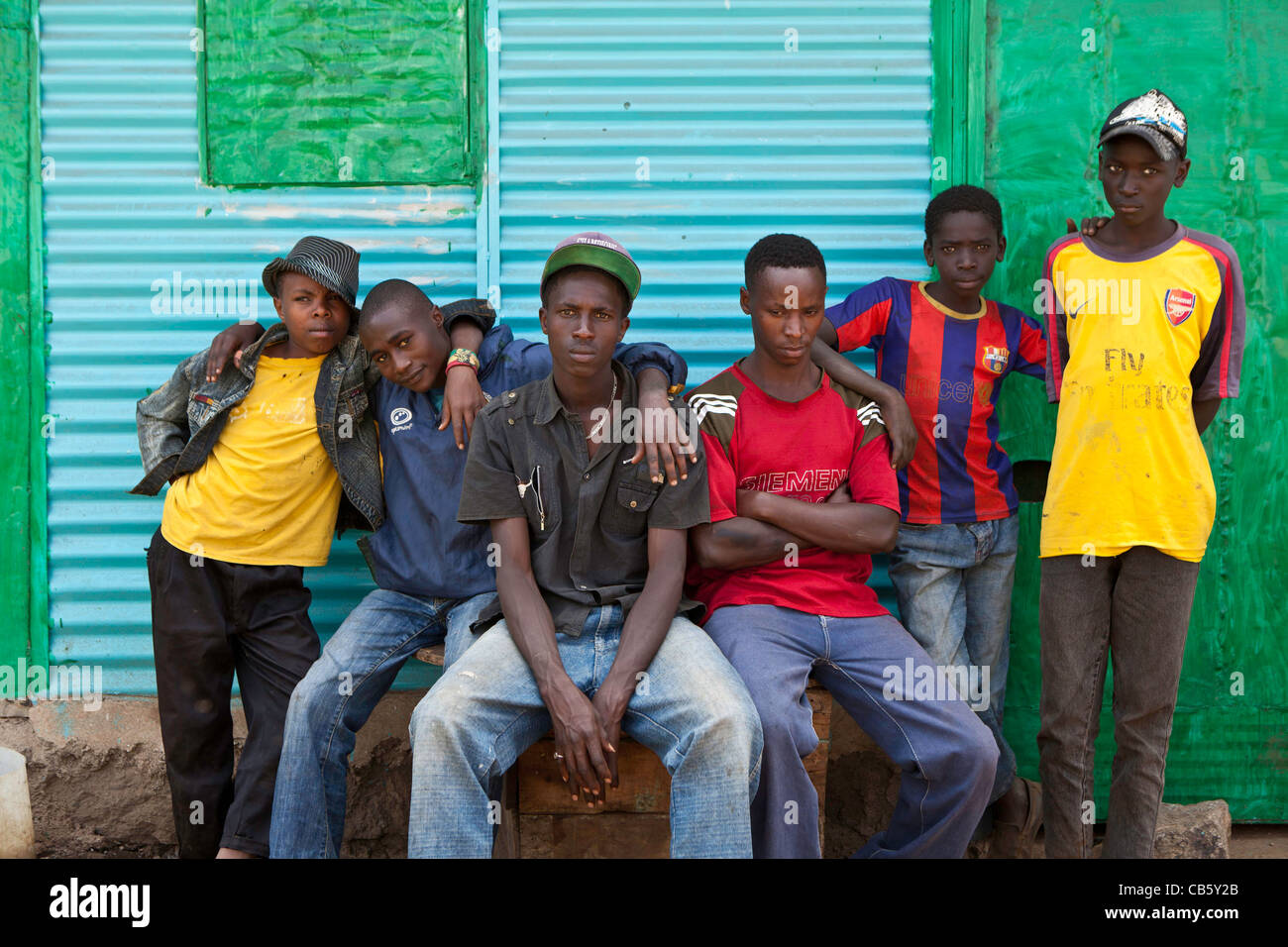 Gang of street children recently formed, they are called Rysambu youth ...
