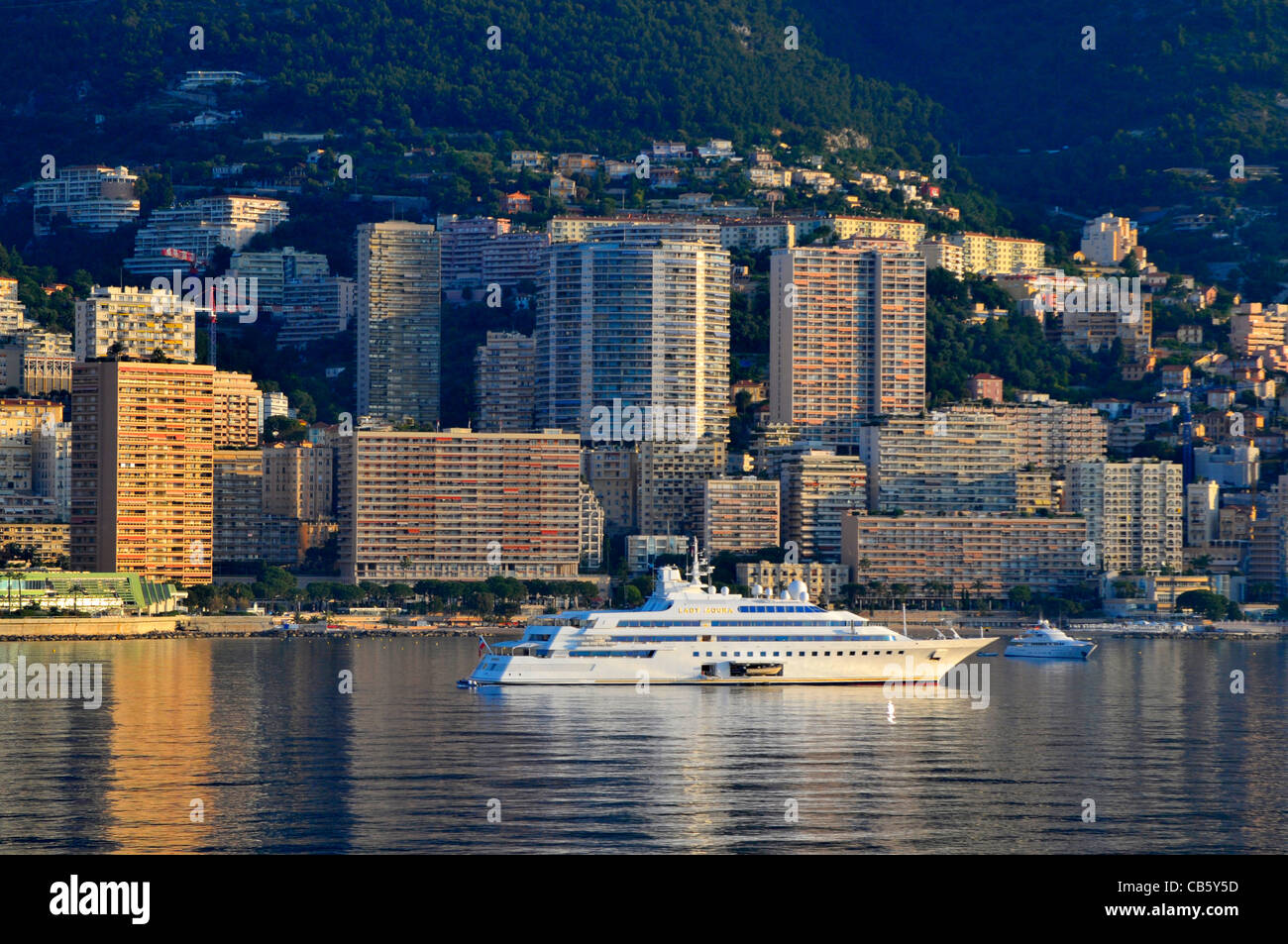 Harbor Monte Carlo Monaco Principality French Riviera Mediterranean ...