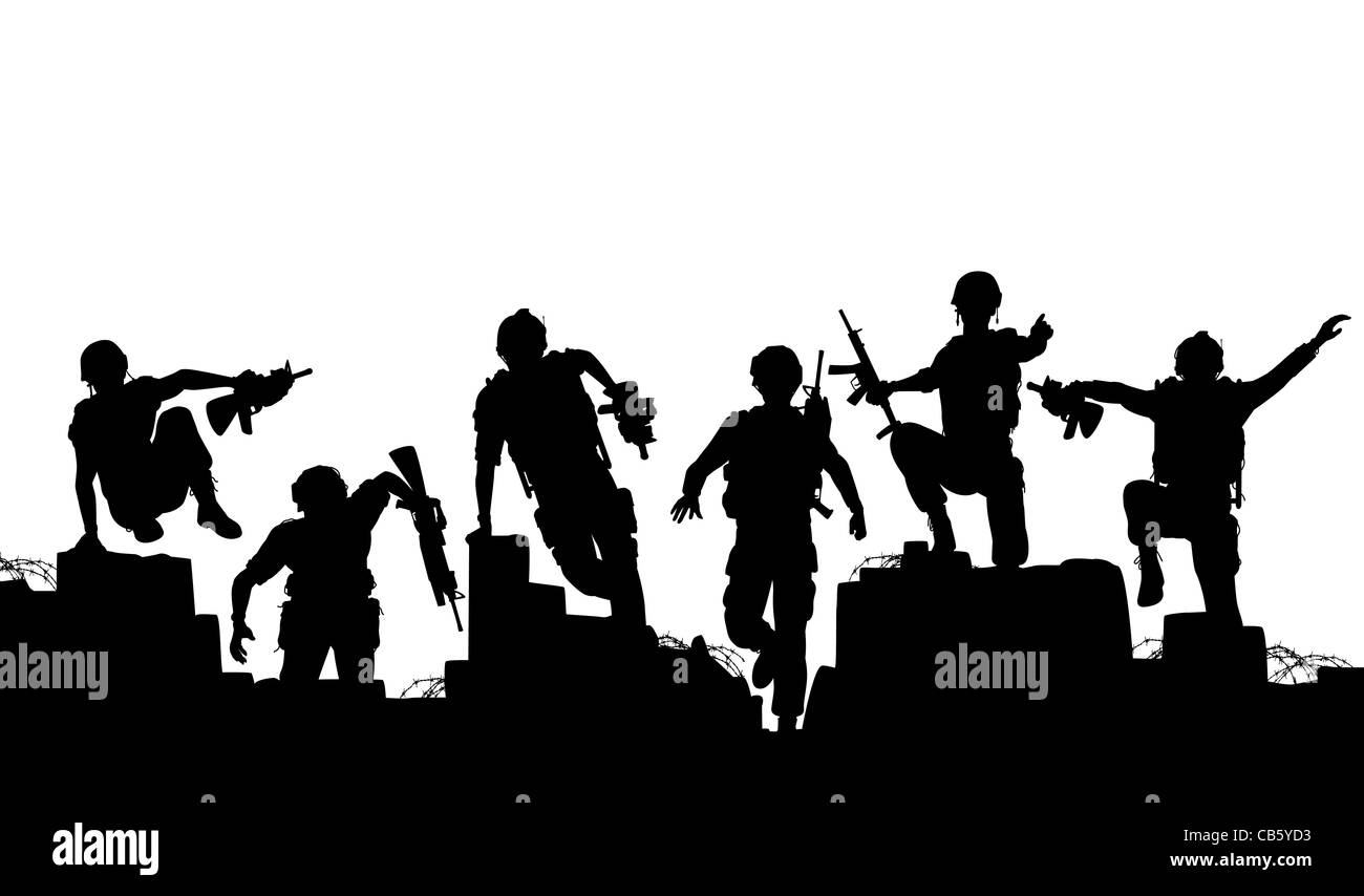 Our troops charge forward hi-res stock photography and images - Alamy