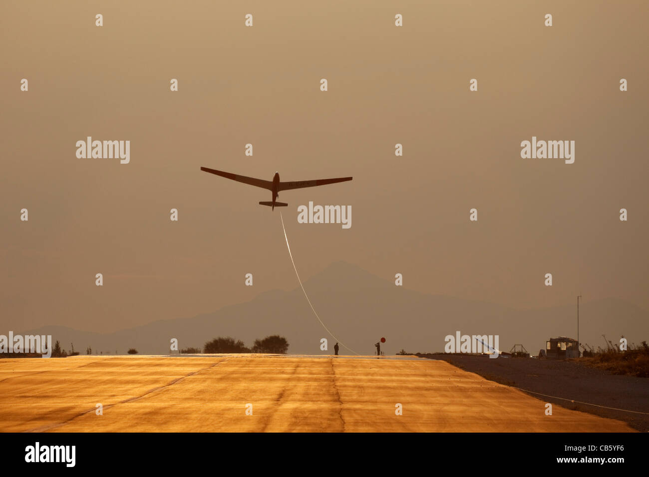 Alexander Schleicher ASK13 two seat training glider of the Crusaders ...