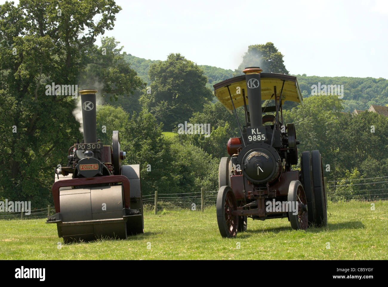 A Fowler 10 ton DNA Type Roller built 1929 & a Tasker B2 Convertible ...