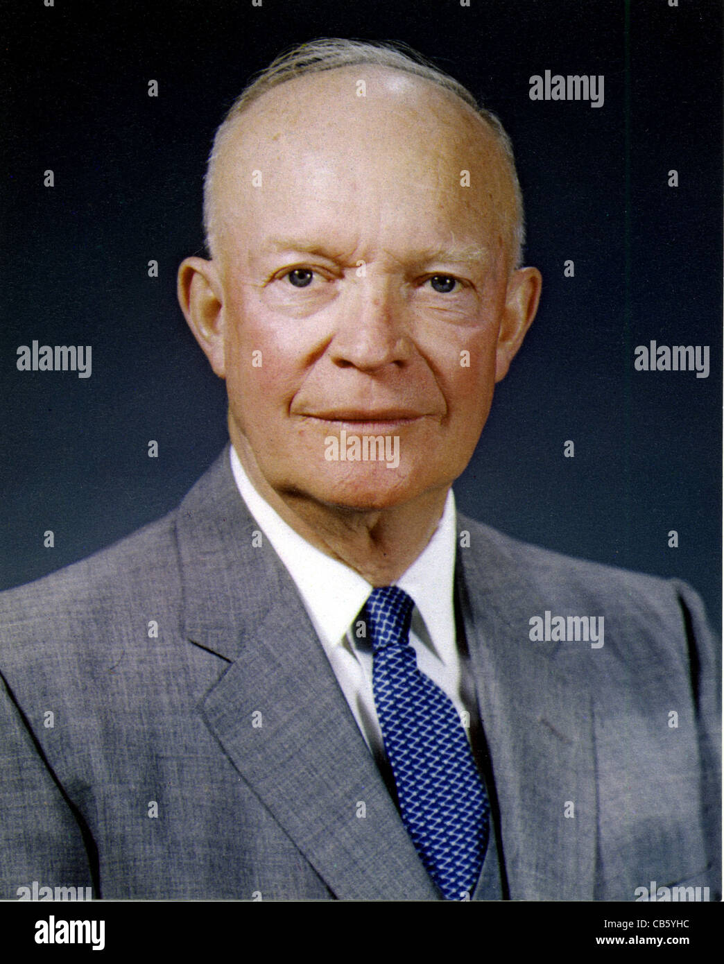 Dwight Eisenhower, 34th president of the United States Stock Photo - Alamy