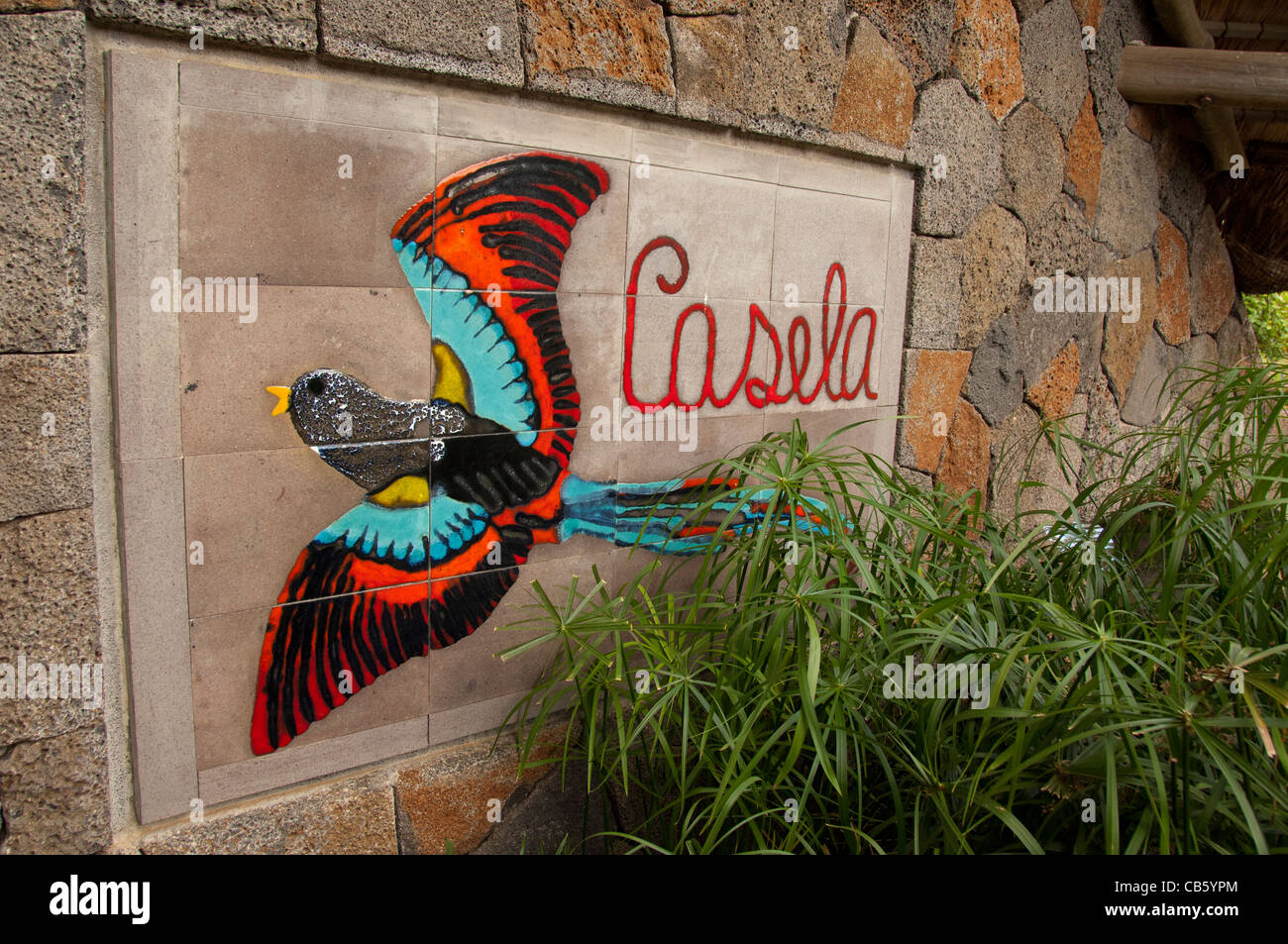 Island of Mauritius. Casela Park, popular wildlife bird and animal park ...