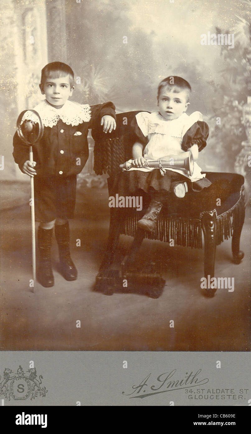 Collectibles Antique Tintype Photograph of Two Young Boys Victorian ...