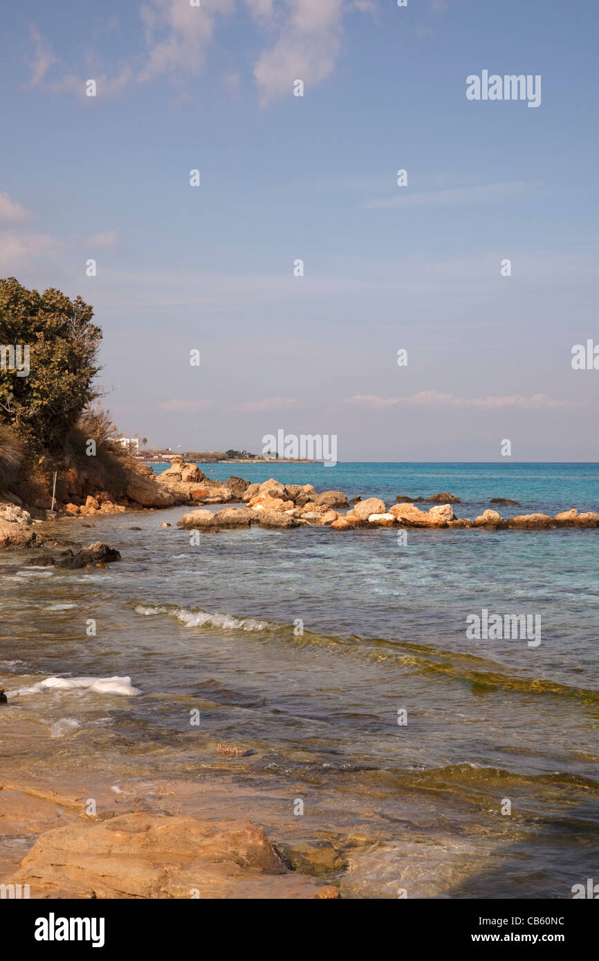 Beach at Fig Tree Bay, Protarus, Cyprus Stock Photo - Alamy