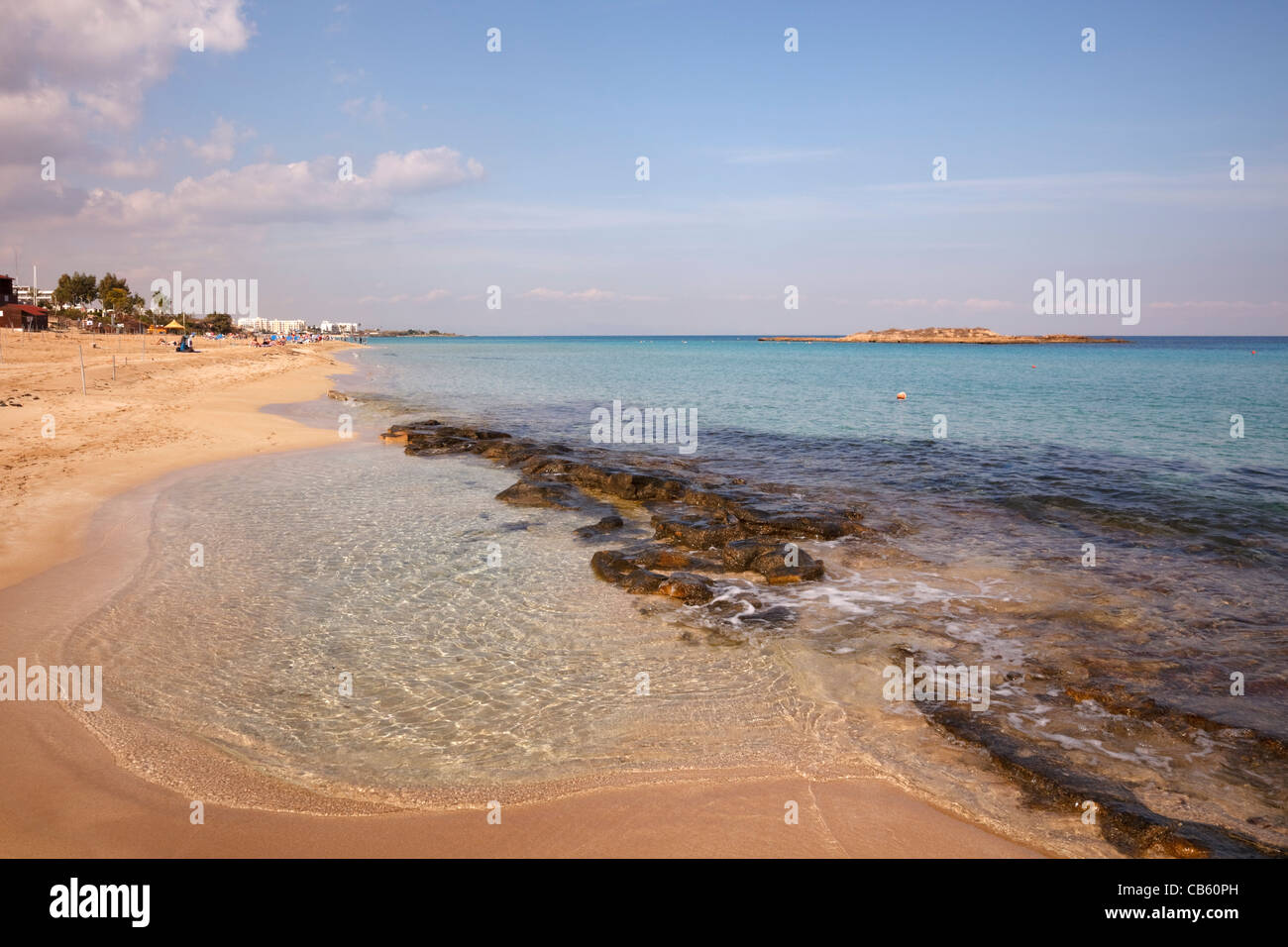 Beach at Fig Tree Bay, Protarus, Cyprus Stock Photo - Alamy