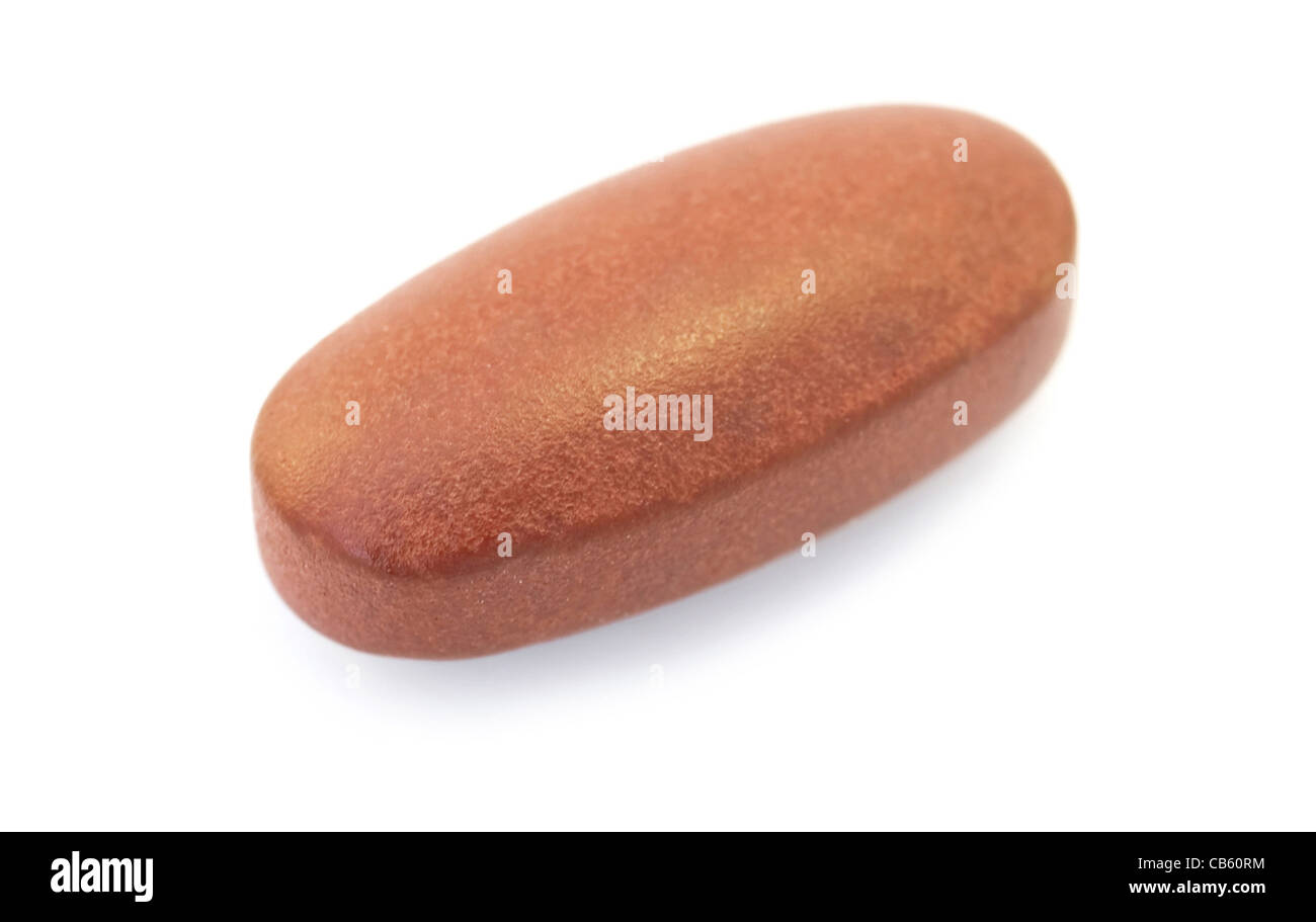 White oval pill hi-res stock photography and images - Alamy