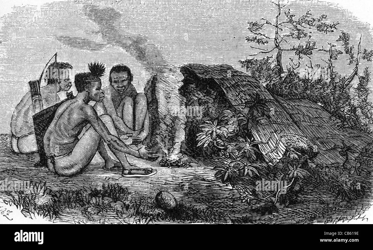 San bushmen Black and White Stock Photos & Images - Alamy