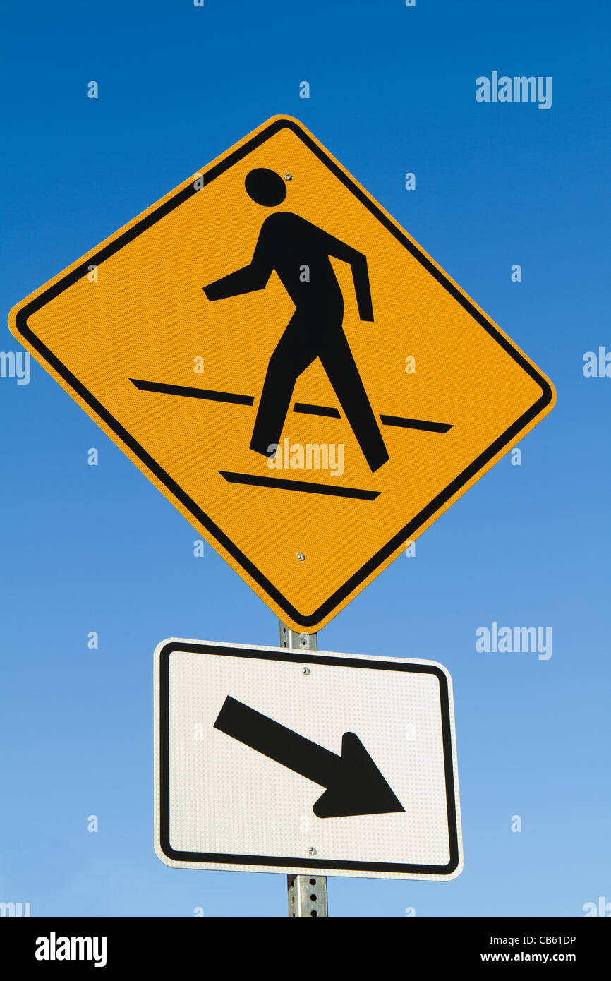 Crosswalk sign hi-res stock photography and images - Alamy