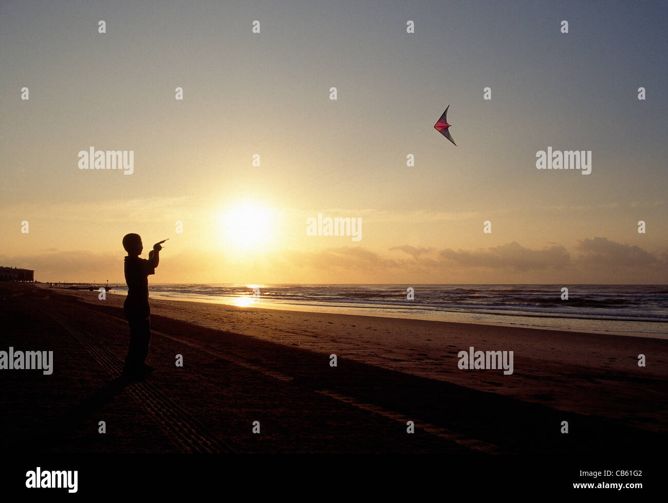Kite on a string hi-res stock photography and images - Alamy