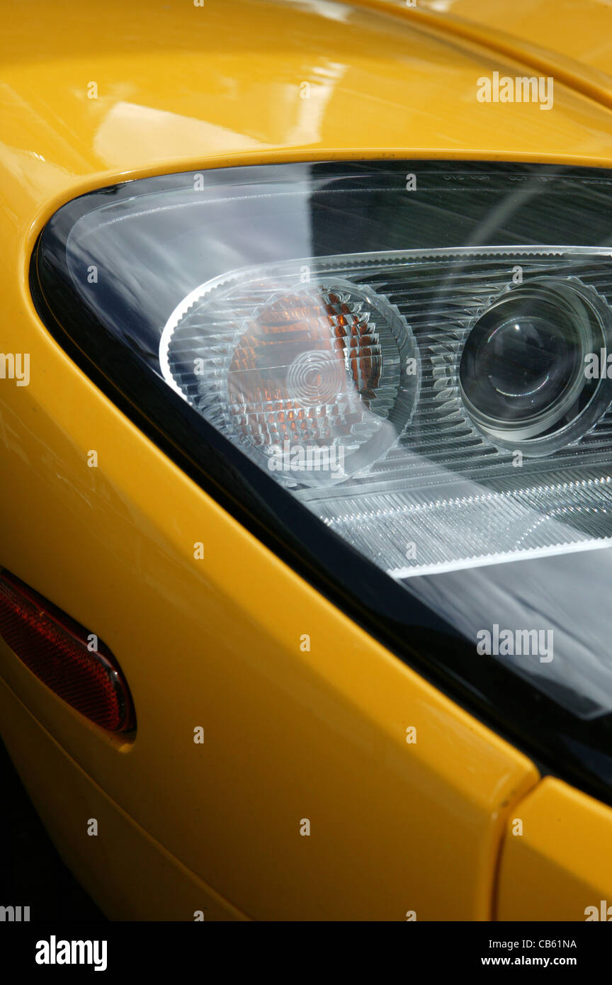 Ford gt40 yellow hi-res stock photography and images - Alamy