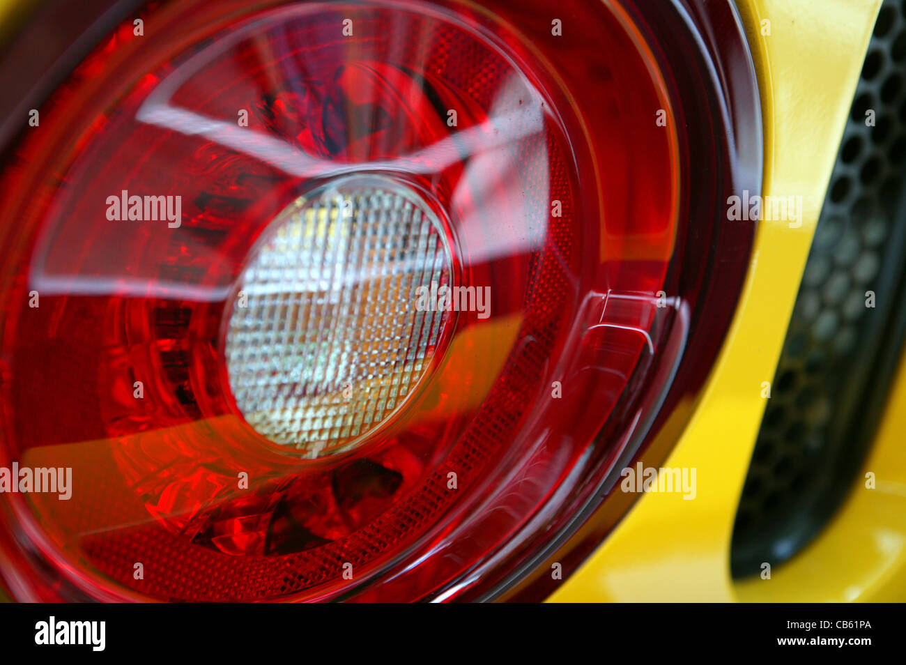 GT40 tail light detail - 2 Stock Photo - Alamy