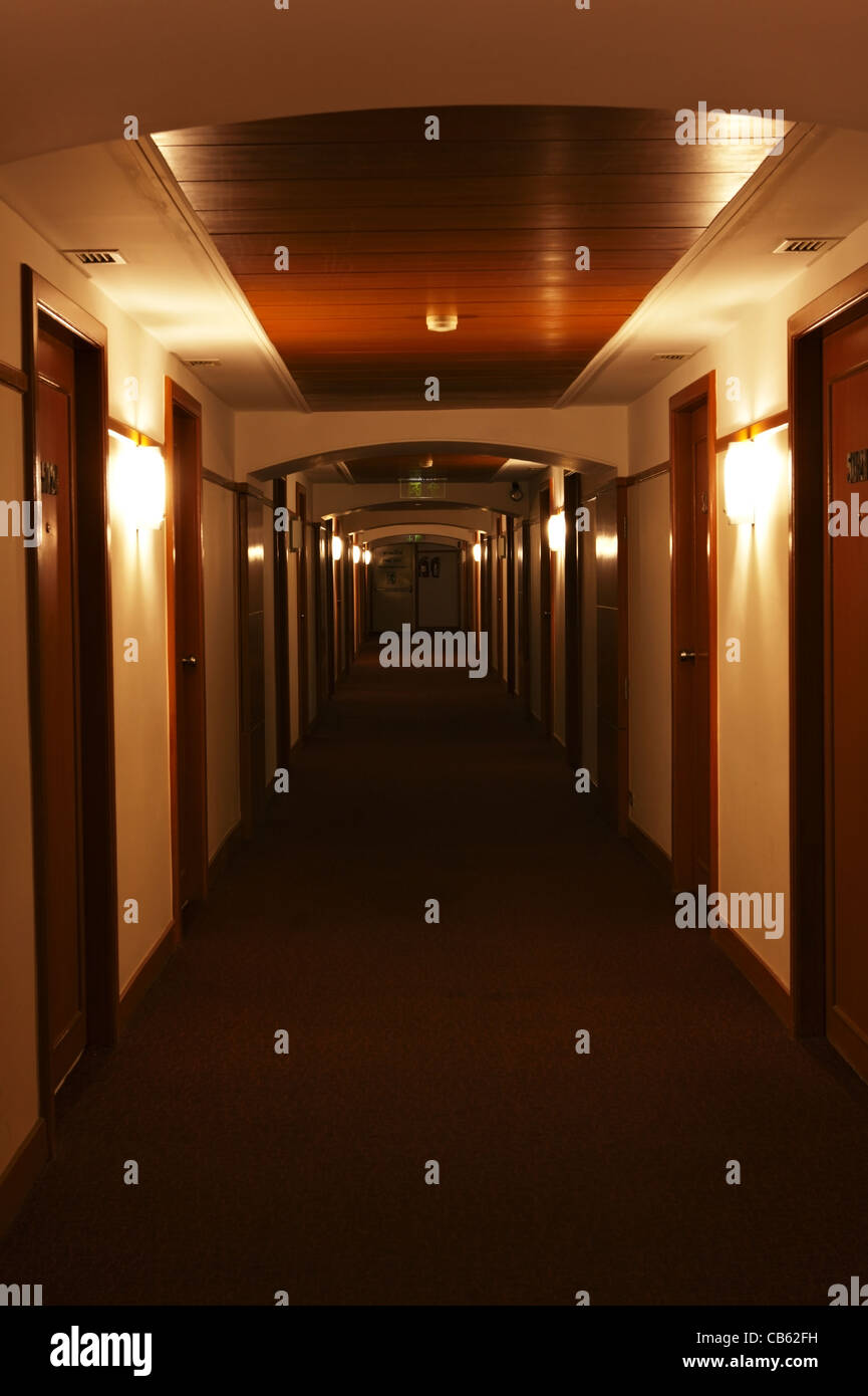 Long Hotel Corridor High Resolution Stock Photography and Images - Alamy