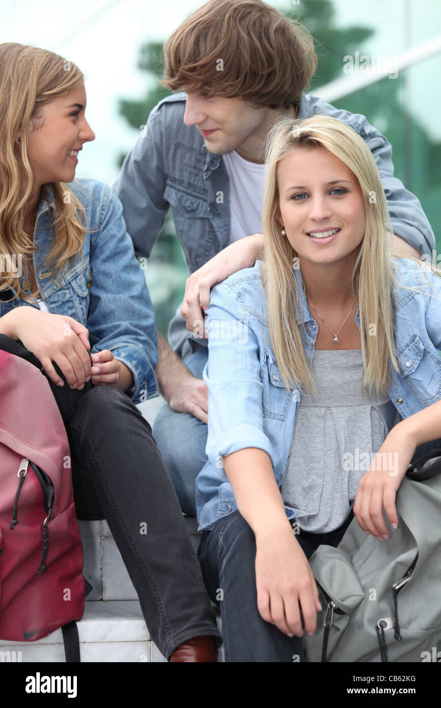 group of students Stock Photo - Alamy