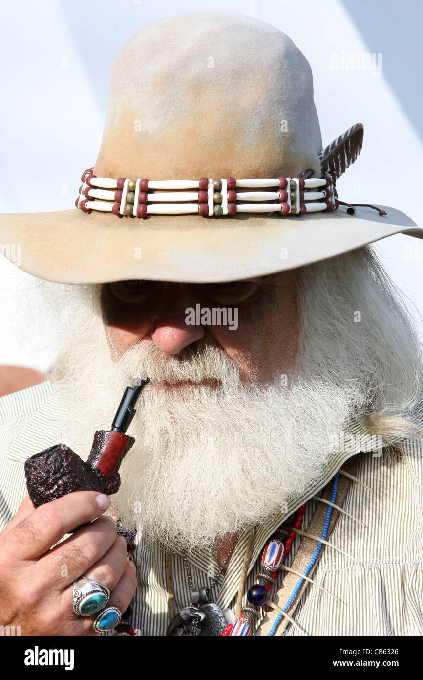 Native American Pipe Smoking High Resolution Stock Photography and ...