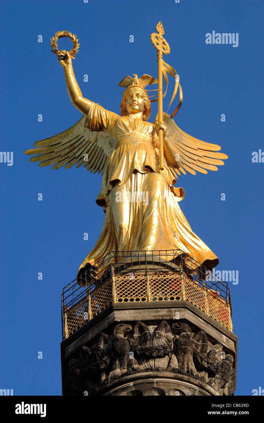The Victory column, Berlin, Germany Stock Photo - Alamy
