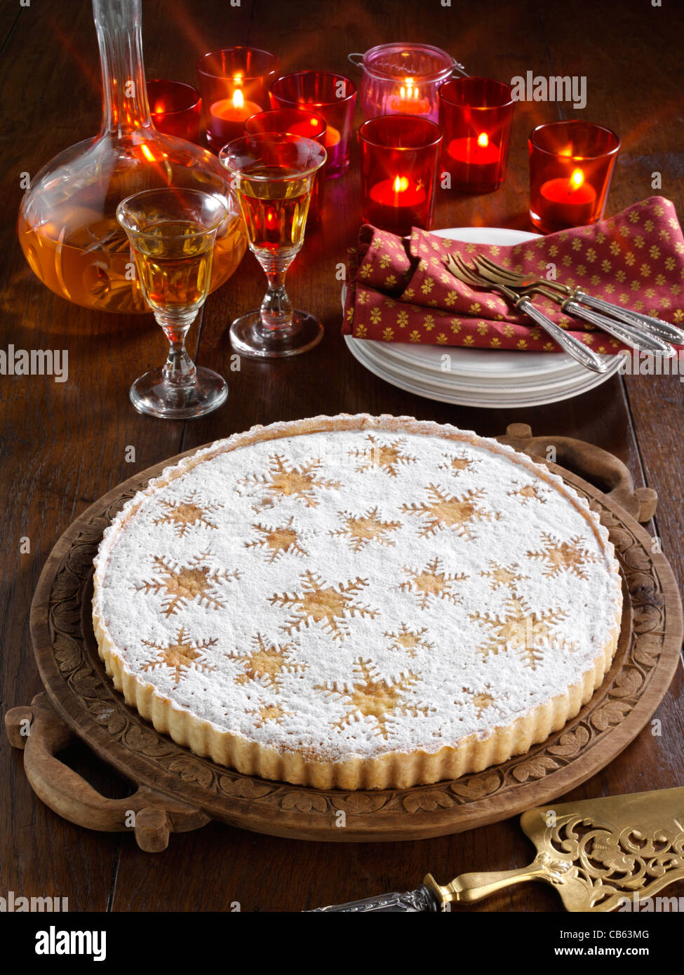 Santiago tart hi-res stock photography and images - Alamy