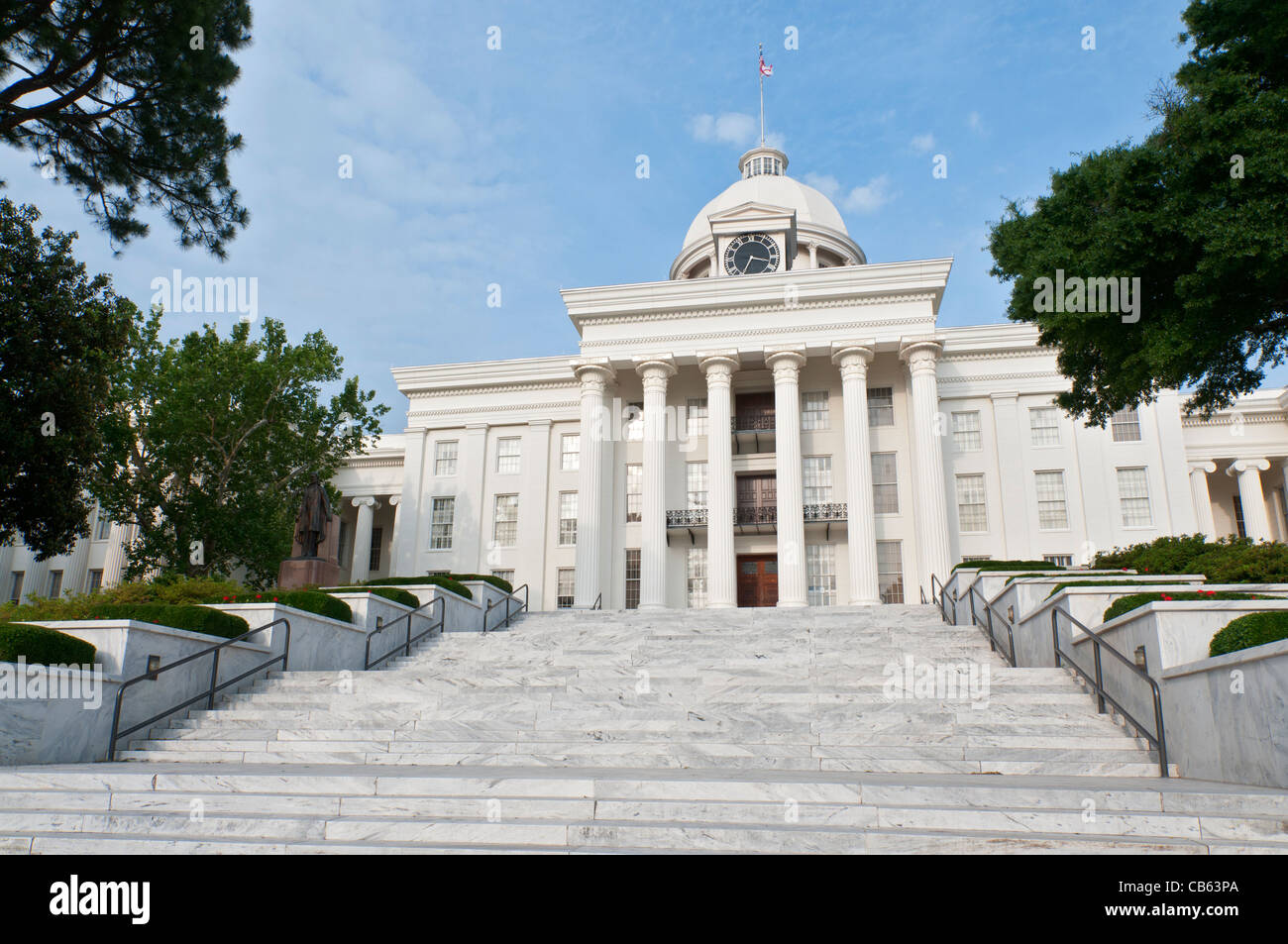 Alabama, Montgomery, State Capitol Building completed 1851 Stock Photo ...