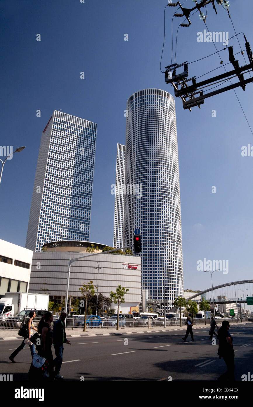 The Azrieli Center in down town Tel Aviv Stock Photo - Alamy