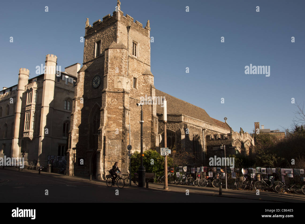 St Botolph's Church Cambridge Stock Photo - Alamy