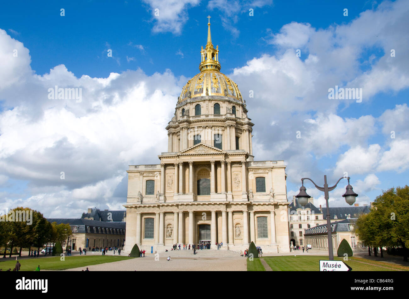 dome de Invalides Paris France museum Stock Photo - Alamy