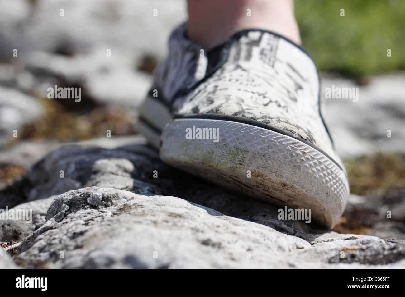 close-up of shoe Stock Photo - Alamy