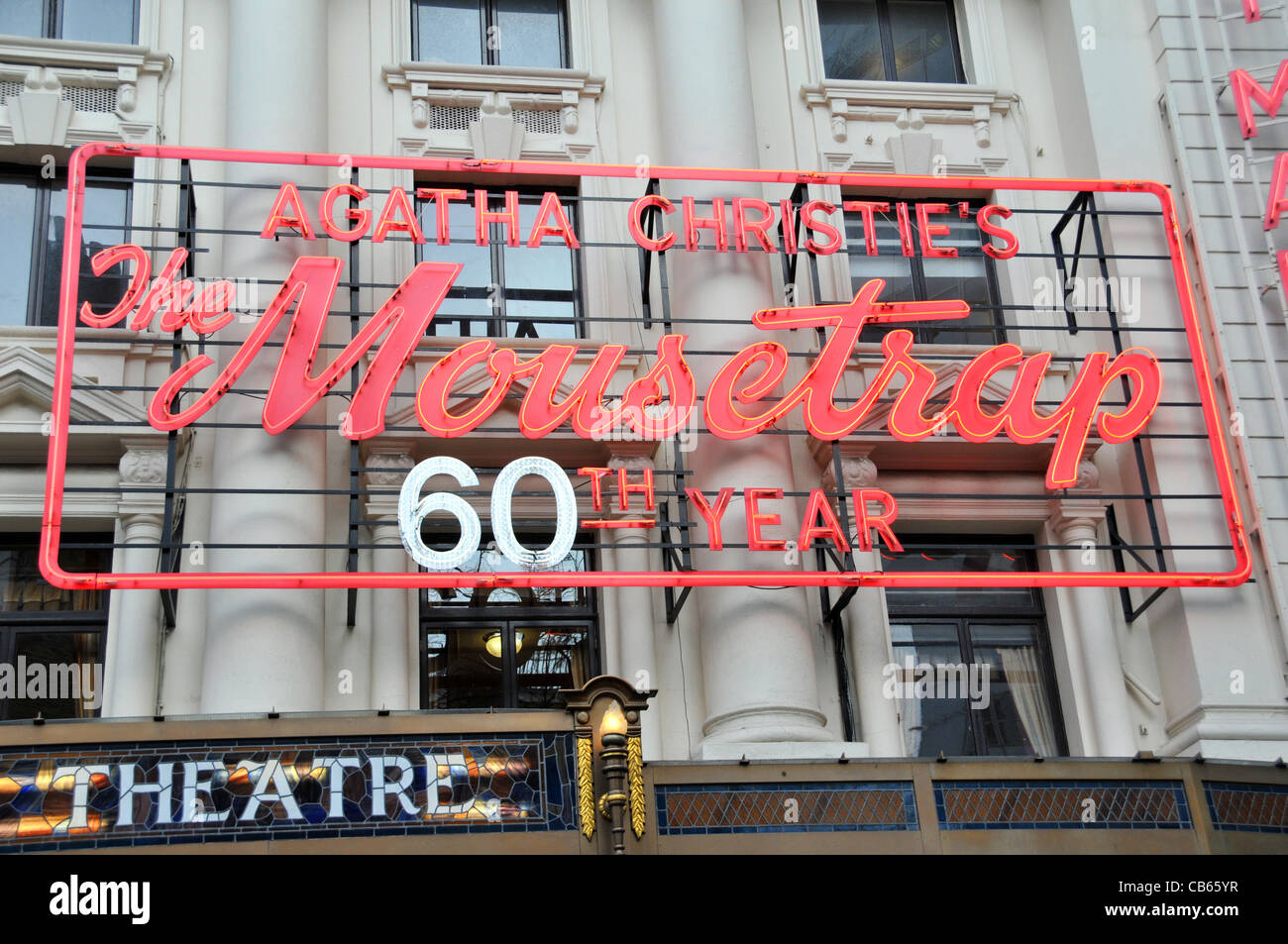 Agatha Christie The Mousetrap celebrates 60 years London Theatre Stock ...