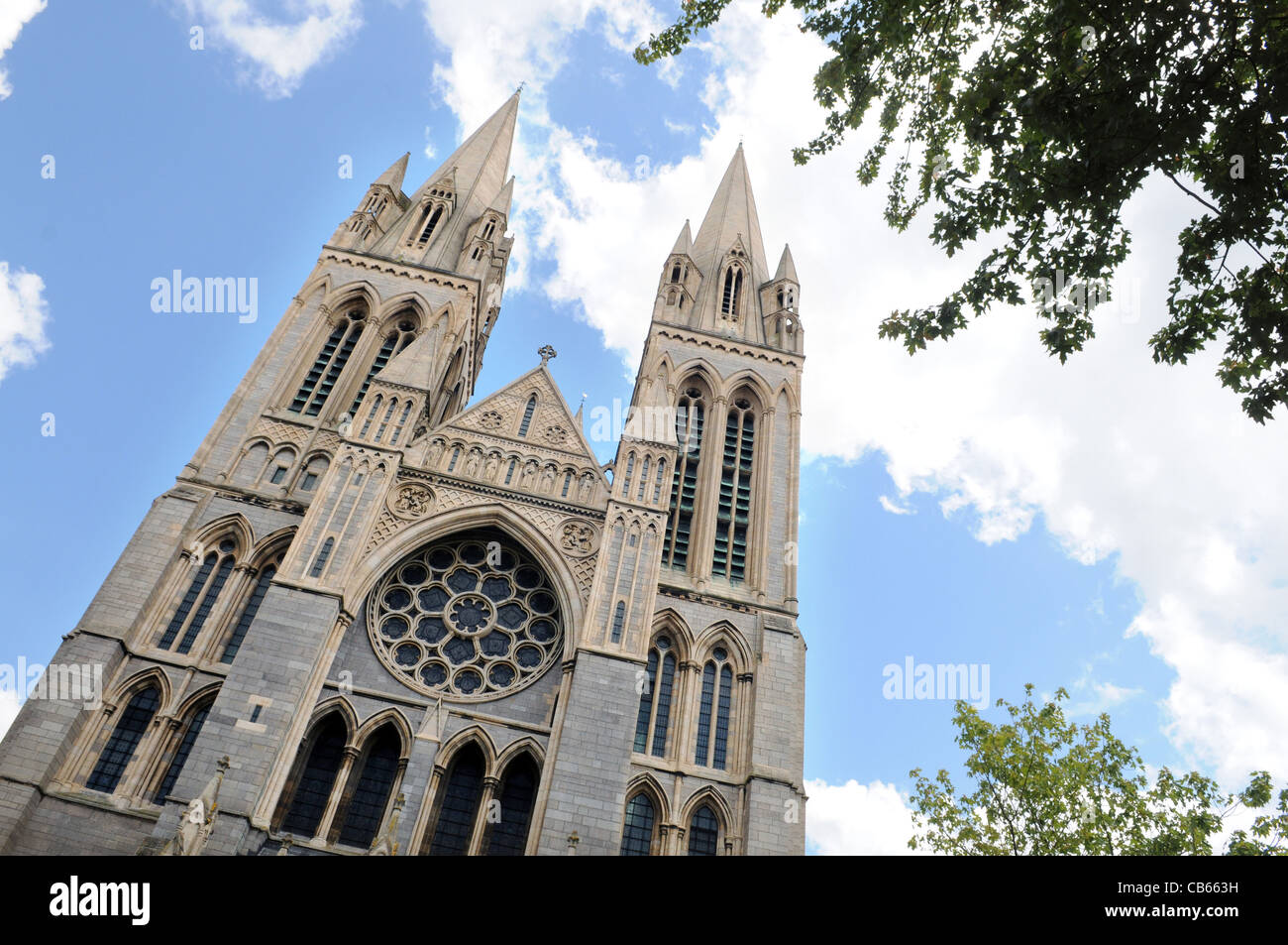 Truro Cathedral Cornwall Stock Photo - Alamy