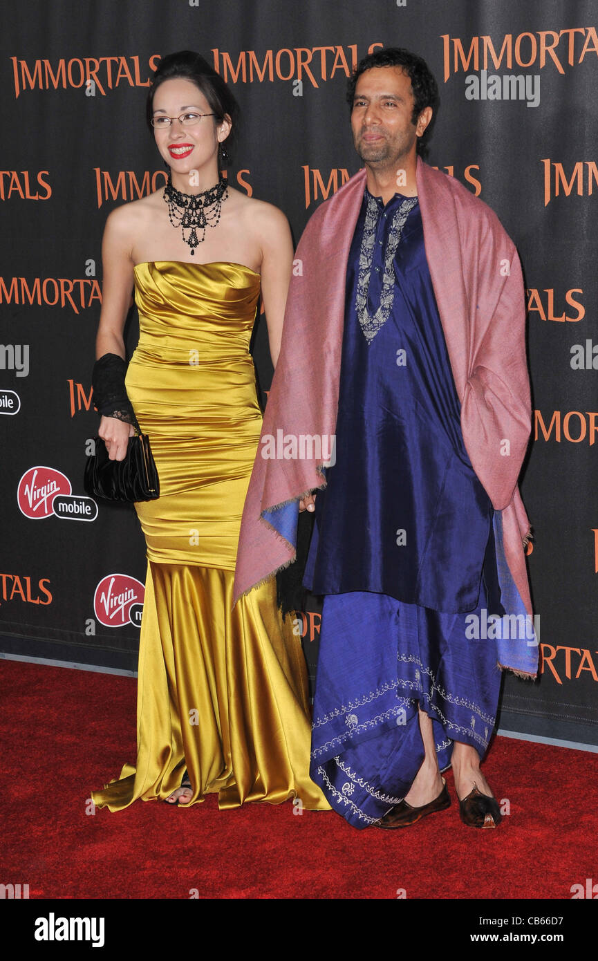 Director Tarsem Singh at the world premiere of his new movie "Immortals ...