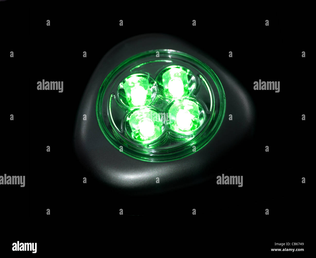 A close up shot of a battery operated led light Stock Photo - Alamy