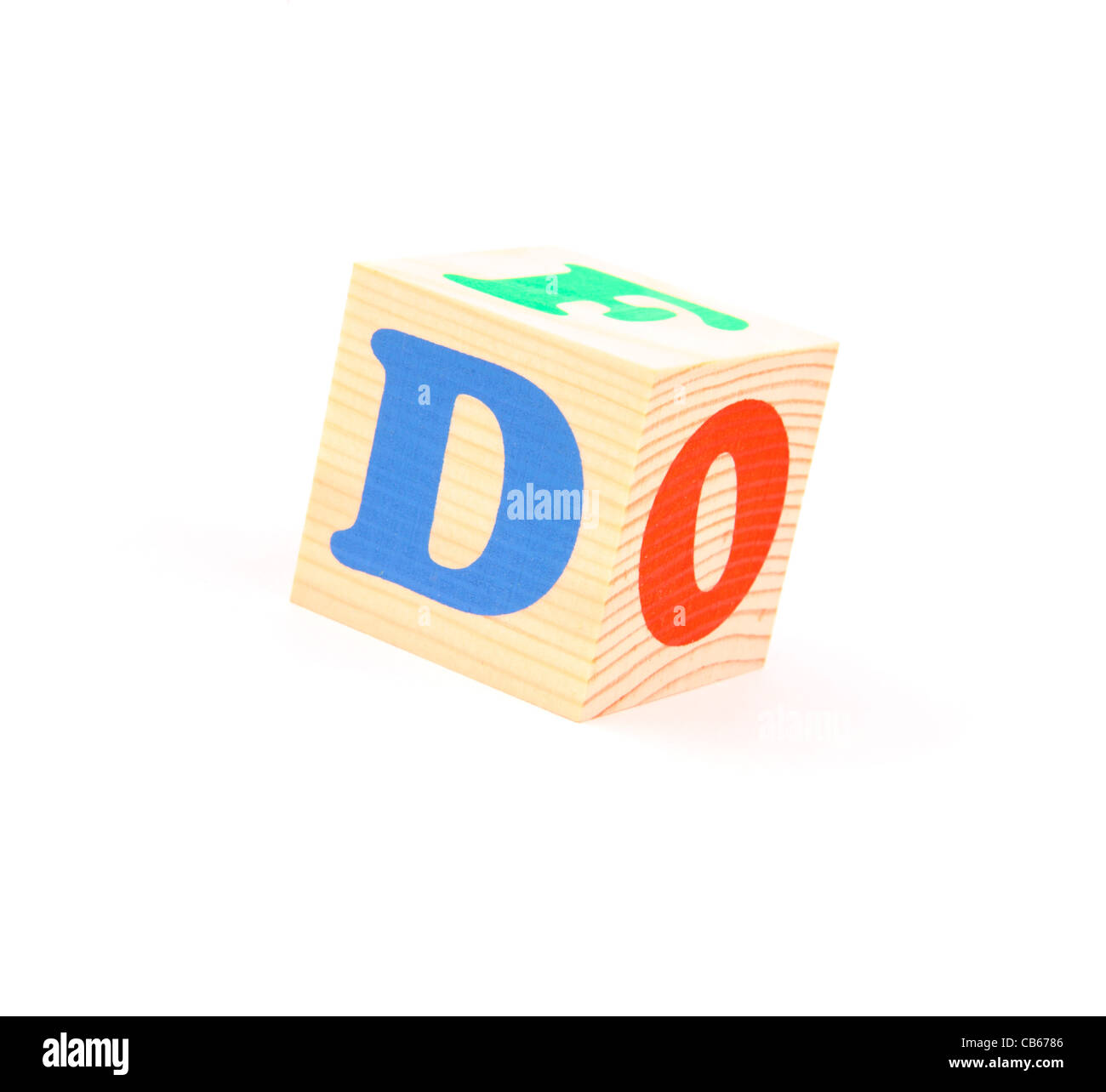 child brick with letter d, isolated on white background Stock Photo - Alamy