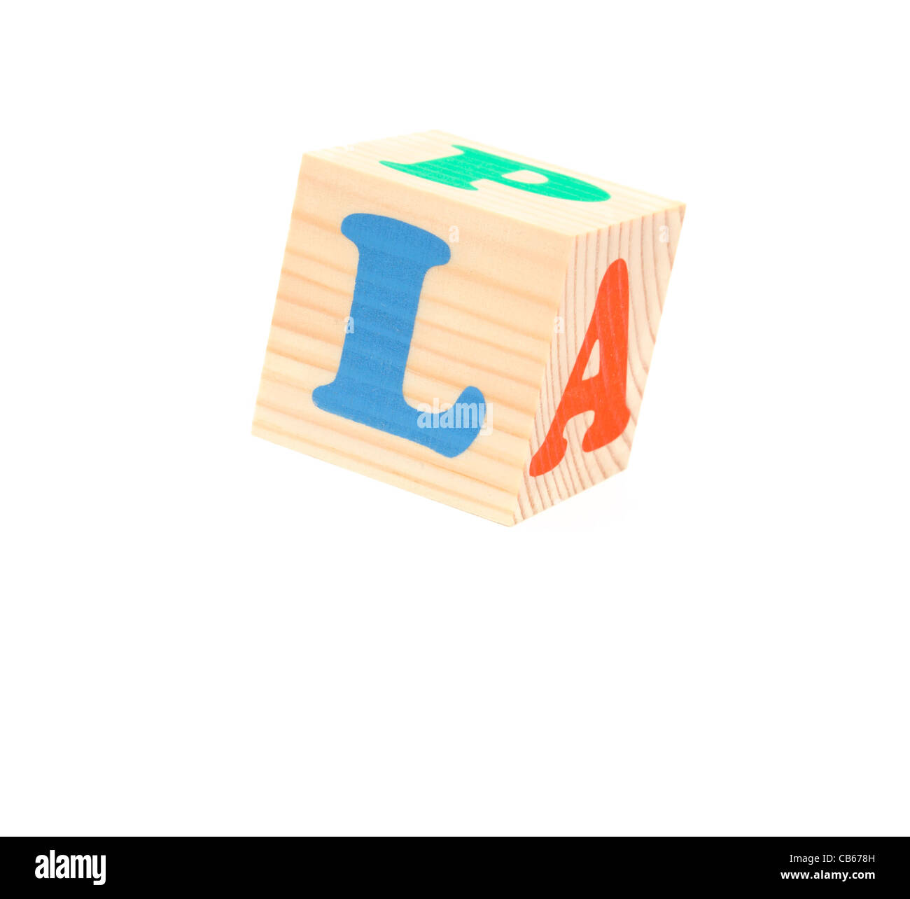child brick with letter L, isolated on white background Stock Photo - Alamy