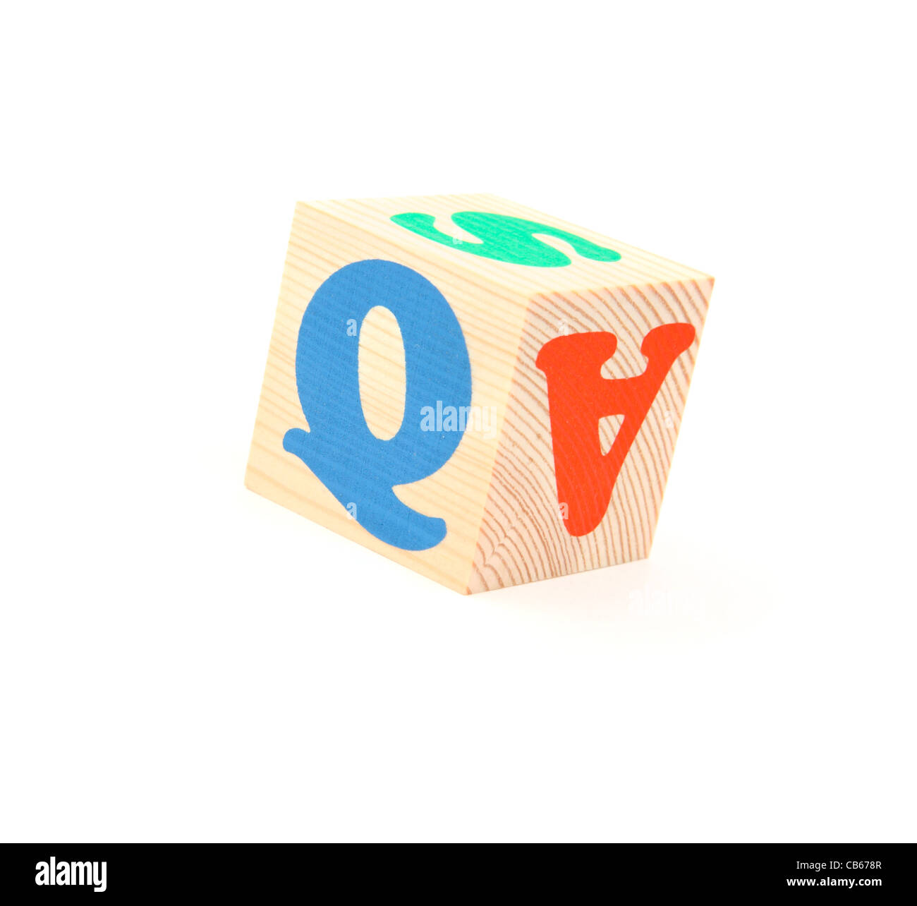 child brick with letter Q, isolated on white background Stock Photo - Alamy