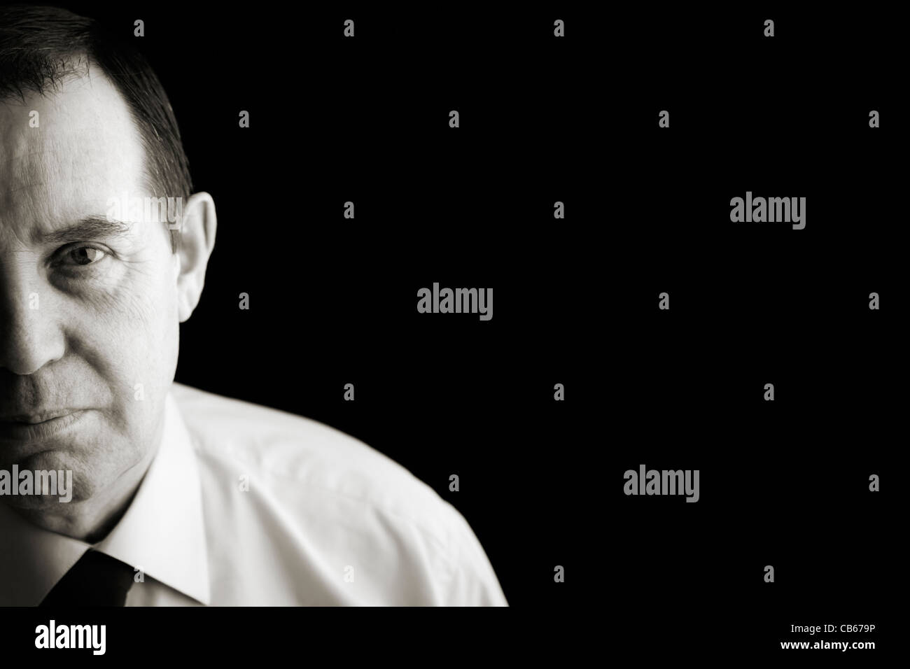 Earnest face portrait human hi-res stock photography and images - Alamy